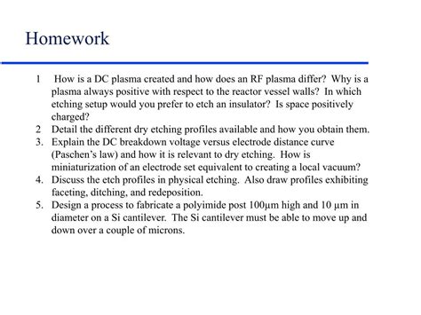 PPT Dry Etching General Principles PowerPoint Presentation Free Download ID 1093236