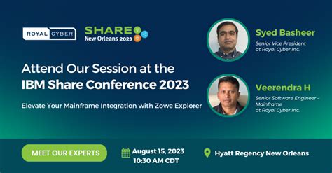 Meet Royal Cyber At IBM Share Conference 2023