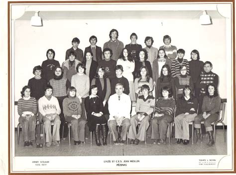 Photo De Classe Terminale D De 1976 Lycée Jean Moulin Copains Davant