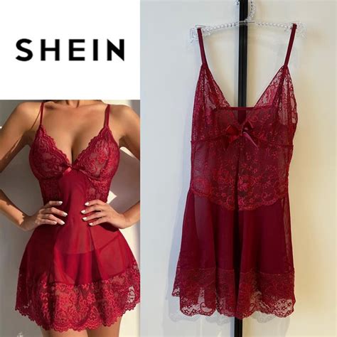 Вишневий пеньюар — ціна 250 грн у каталозі Пеньюари Купити жіночі речі за доступною ціною на