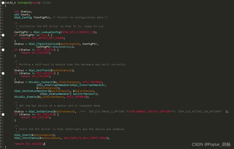 zynq的spi作为slave端的sdk传输，无法接收数据 zynqmp spi接收不了数据 csdn博客