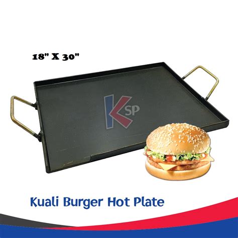 Burger Hotplate Hot Pan Roti Canai Kuali Leper Bulat Ketayap Roti Jala Roti Pan Kuali Daging