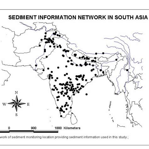 Network Of Sediment Monitoring Stations In South Asia Download
