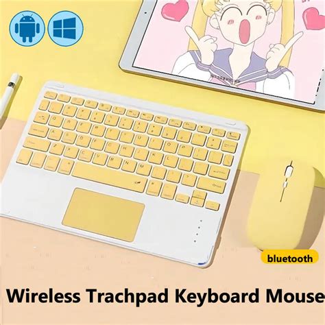 Inch Touchpad Keyboard Trackpad Bluetooth Keyboard With Mouse For Redmi Pad Pro SE G