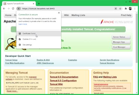 How To Secure Tomcat With Lets Encrypt Ssl Tecadmin
