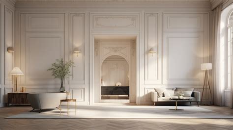 Design Dintérieur De Style Néoclassique Avec Meubles Et Décor Photo