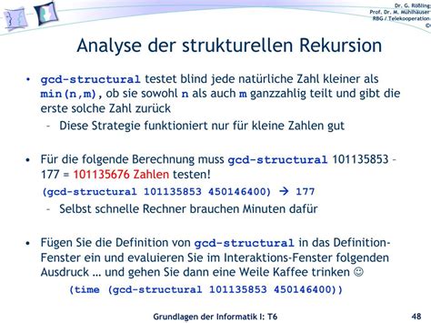Ppt Grundlagen Der Informatik 1 Thema 6 Generative Rekursion Powerpoint Presentation Id 3457973
