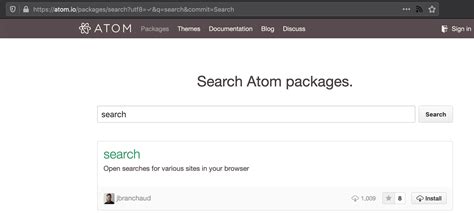 Package Named Search Is Not Accessible From Packages Name Conflicts With Search Url