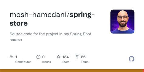 Issues Mosh Hamedani Spring Store Github