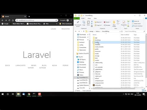 How To Install Laravel 7 On Windows 10 Using Xampp Techomoro