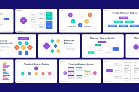 Flowchart Collection Infographic Asset Illustrator Infographics Ft Chart And Step Envato
