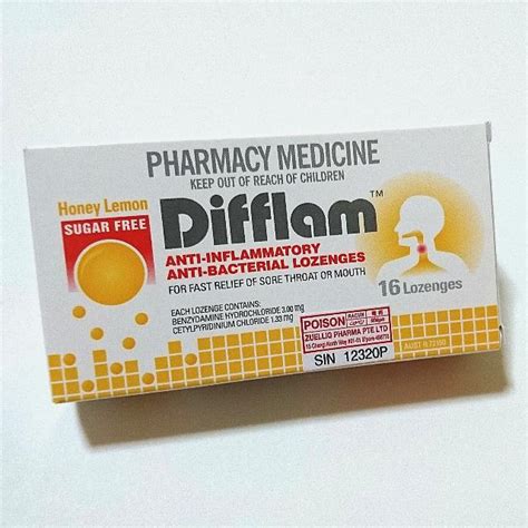 Difflam Lozenges Beauty And Personal Care Sanitisers And Disinfectants On Carousell