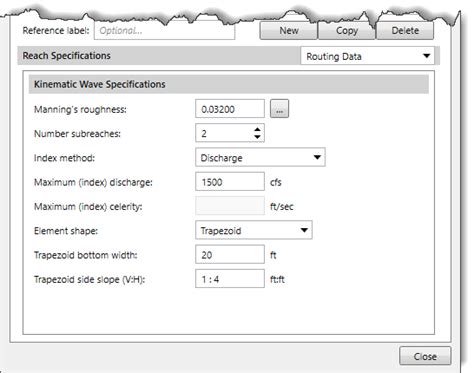Reach Data Selecting A Routing Method Civilgeo Knowledge Base