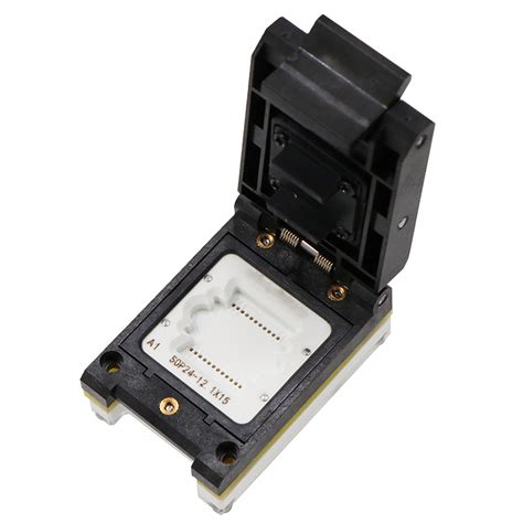 深圳谷易电子生产的sop Ssop Tssop Csop Ots老化测试座 烧录座