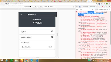 Angular Getting No Provider For Service When I Declare It Inside
