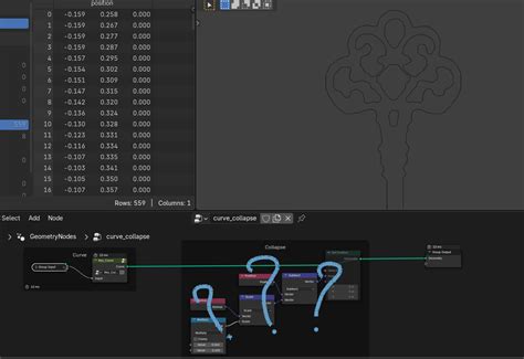 How To Merge Two Curve Segments Into One Using Geometry Nodes