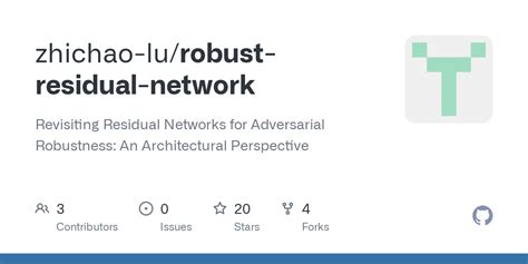 Github Zhichao Lu Robust Residual Network Revisiting Residual Networks For Adversarial