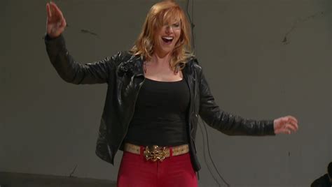 Kari Byron In A Black Jacket And Red Pants Hd Wallpaper Rare Gallery