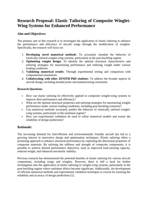 Research Proposal Pdf Mathematical Optimization Computer Simulation
