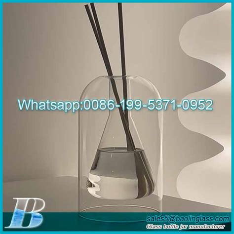 High Borosilicate Glass Luxury Reed Diffuser Bottles Manufacturer