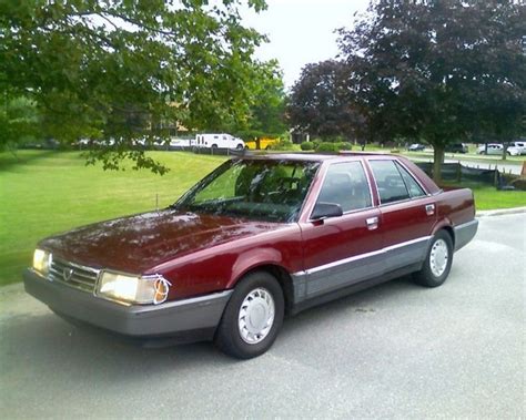 1989 Eagle Premier Lx 4 Dr Sedan In Maroon Color 1985 Mazda 626 4