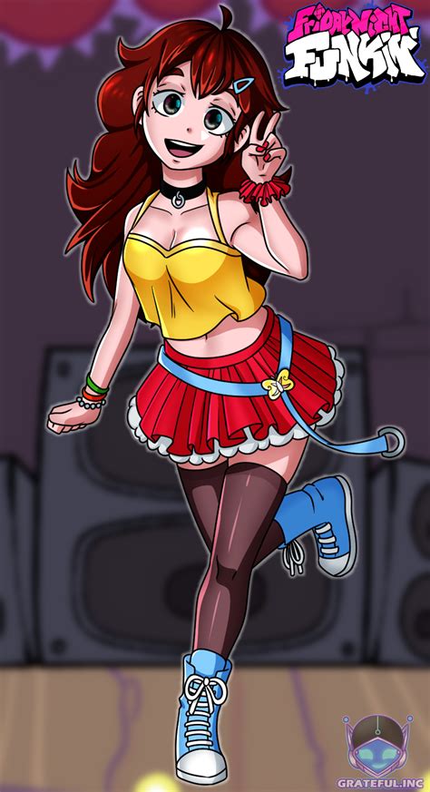 Girlfriend Summer Outfit Fnf By Grateful Inc On Deviantart