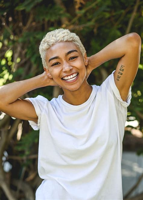 Tati Gabrielle Queer Women Hair Tati Gabrielle Photoshoot Tati