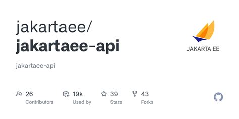 Github Jakartaeejakartaee Api Jakartaee Api
