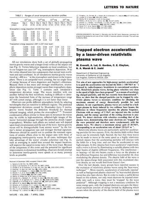 Pdf Trapped Electron Acceleration By A Laser Driven Relativistic