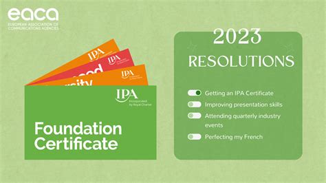 2023 Career Resolution An Ipa Certificate Eaca