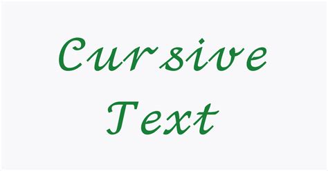 Cursive Text Generator Copy And Paste Cursive Text Fonts