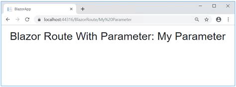 Route Templates In Aspnet Core Blazor Techcedence