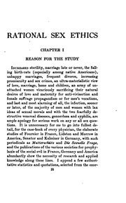Rational Sex Ethics A Physiological And Psychological Study Of The Sex Lives Of Normal Men And