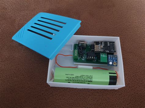 Not Perfect But Mine Esp Temp Sensor Box R3dprinting