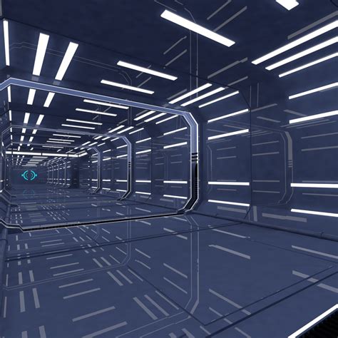 Scene Corridor Interior 3d Model Turbosquid 1360094