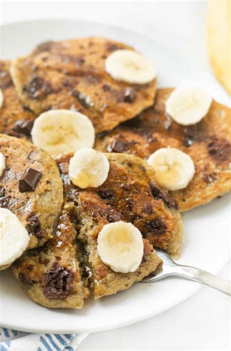 Small Batch Pancake Recipe Oat Flour Pancakes Banana Blueberry