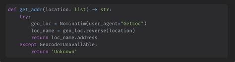 Получение адреса по координатам с помощью Python 26 02 24 11 45 Пикабу