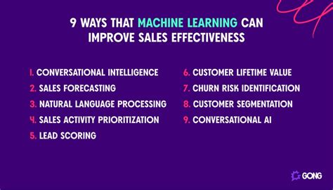 How Machine Learning Can Improve Sales Gong
