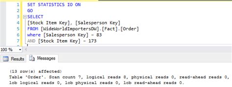 The Impact Of Residual Predicates In A Sql Server Index Seek Operation