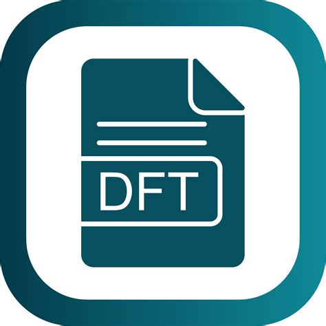 Dft File Format Glyph Gradient Corner Icon 44206213 Vector Art At Vecteezy