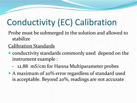 Emsa 22 Lab Module 1 Field Equipment Calibration Ppt Download