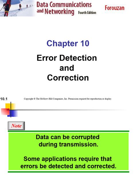 Error Detection And Correction Pdf Error Detection And Correction