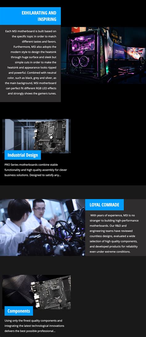 Buy Msi B M Pro Vdh Motherboard B M Pro Vdh Pc Case Gear Australia