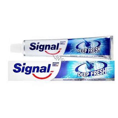 Signal Toothpaste Intense Fresh Aquamint Active 75 Ml Al Fatah