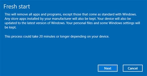 How To Refresh Or Reset PC From Command Prompt In Windows 10