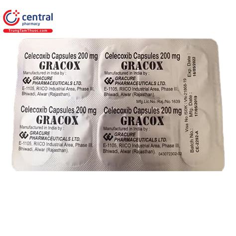 [chÍnh HÃng] Thuốc Gracox Giảm đau Do Thoái Hóa Khớp