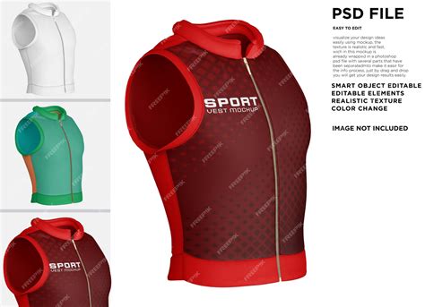 Premium Psd Vest Mockup
