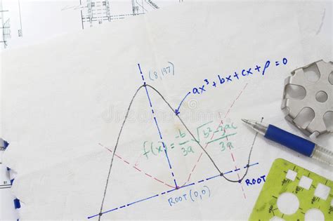Mathematical Function Graph Stock Image Image Of Calculation Multiplication 31728043