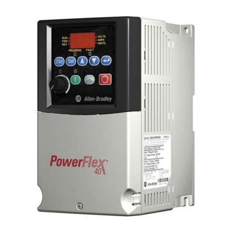 Rockwell Automation Powerflex 40 Quick Start Manual Pdf Download Manualslib