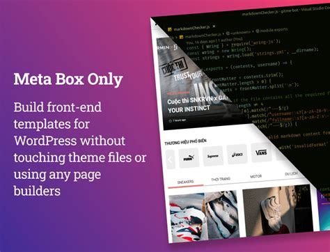 Tutorials Meta Box Documentation